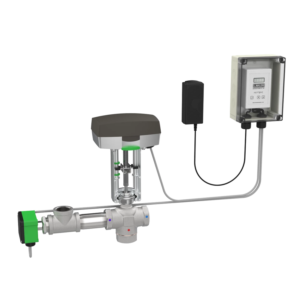 Lawler Neptune EMX 100 Electronic Mixing Valve 943010 – plumbEstore